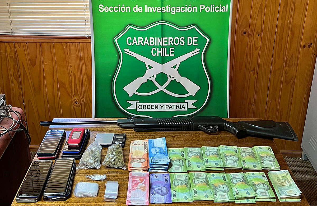 Operativo SIP de Carabineros Panguipulli deja droga incautada y mujer ...